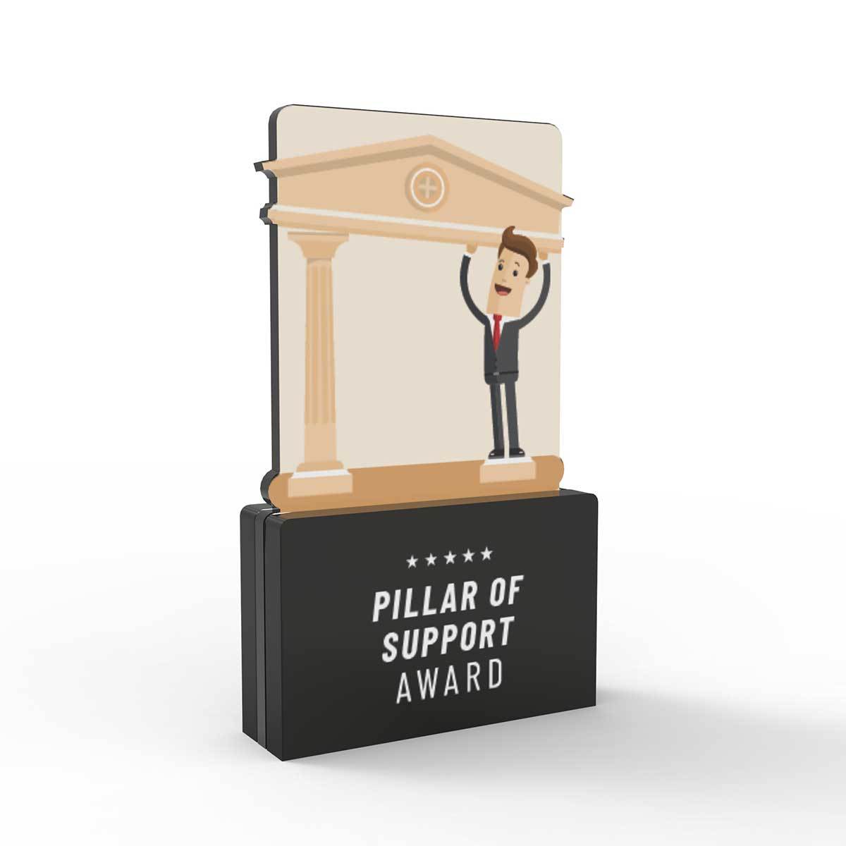 Pillar of Support Award – Engrave - Awards and More