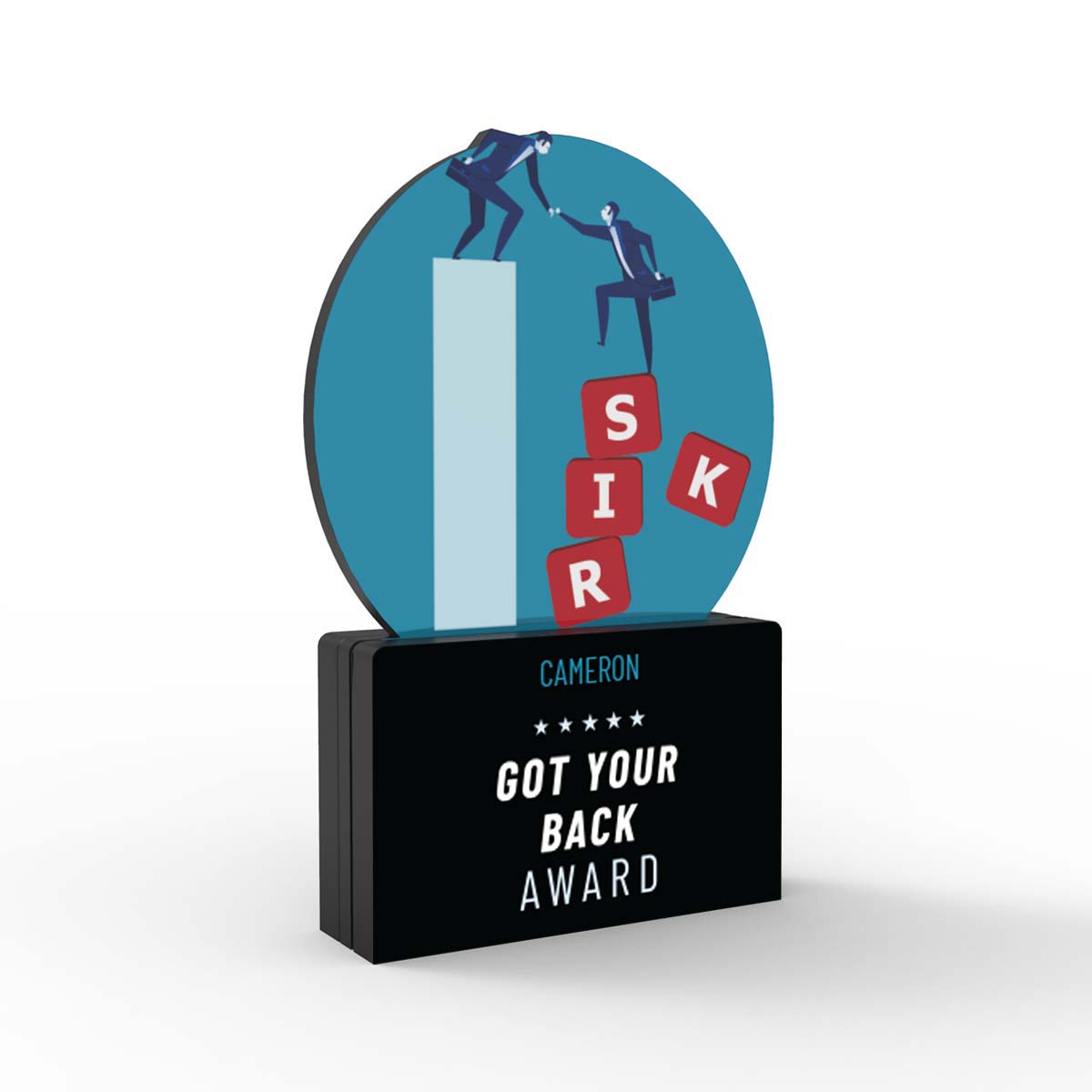 Got Your Back Award – Engrave - Awards and More