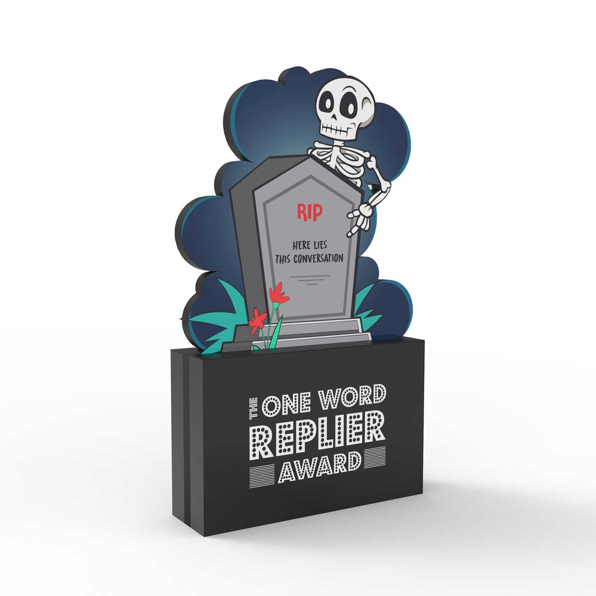 The One Word Replier Award – Engrave - Awards and More