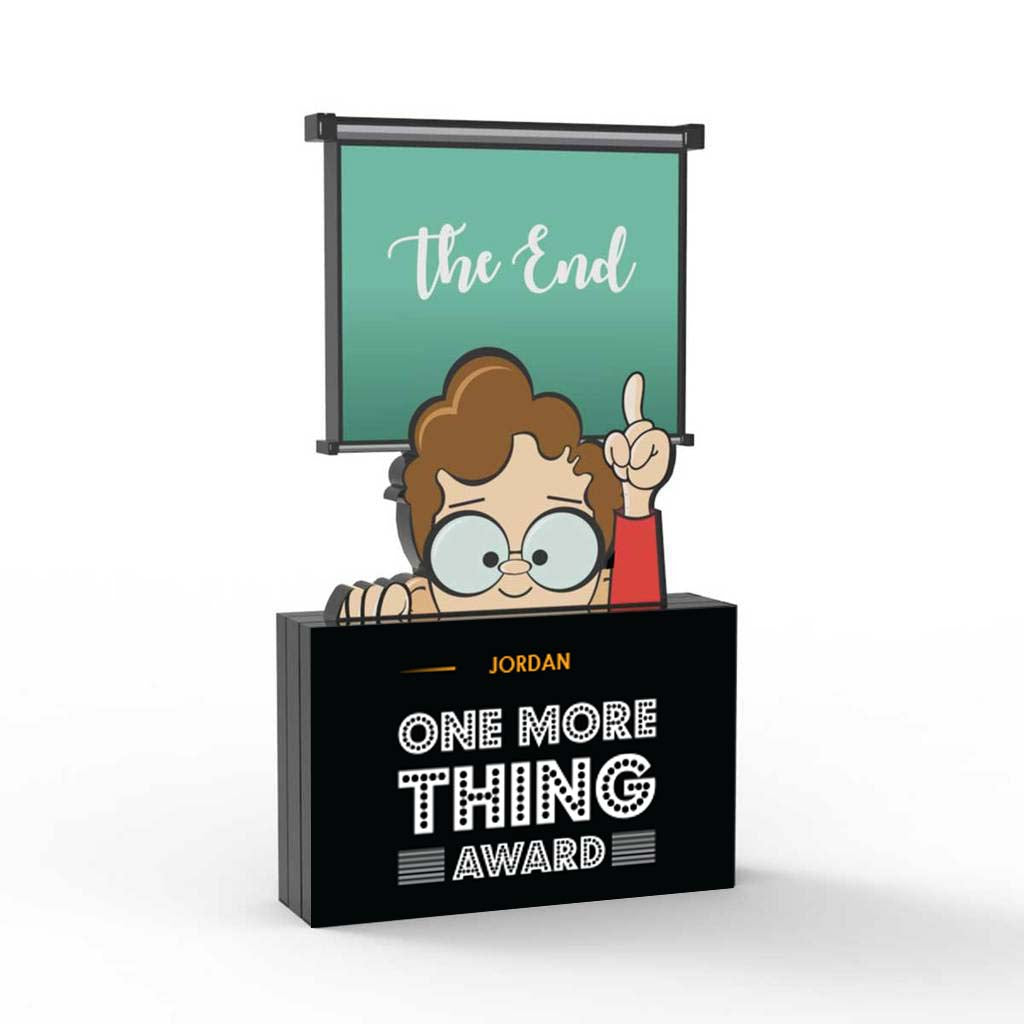 One More Thing Award – Engrave - Awards and More