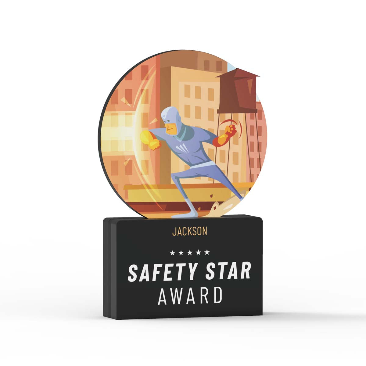 Safety Star Award – Engrave - Awards and More