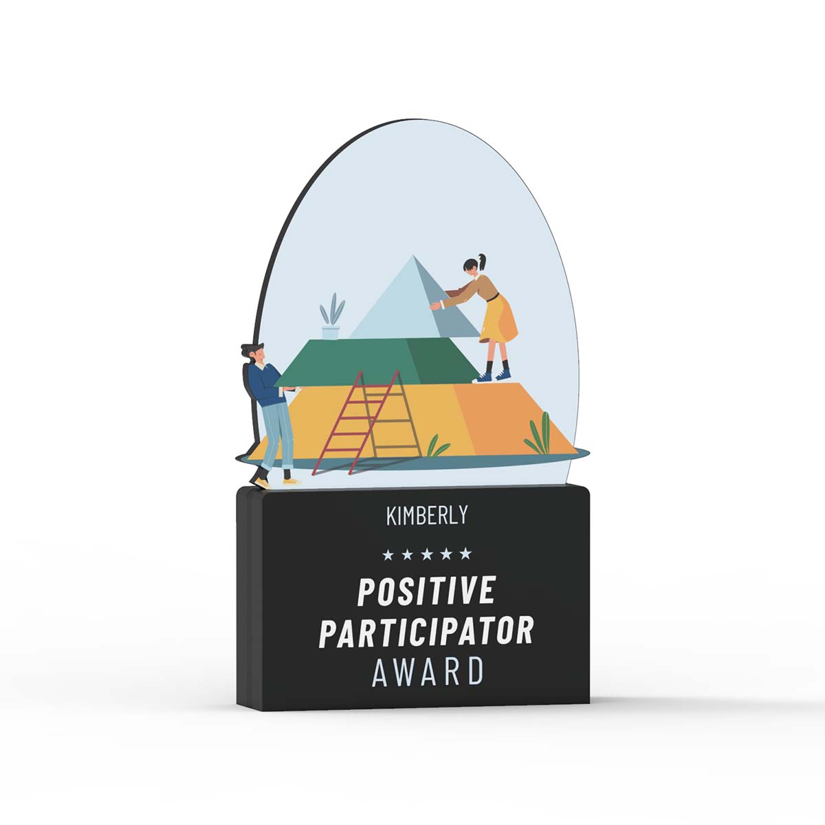 Positive Participator Award – Engrave - Awards and More