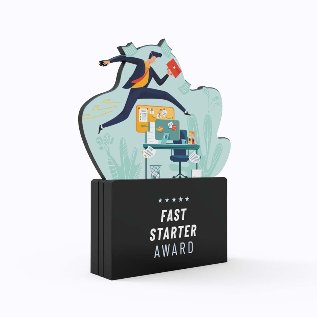 Fast Starter Award – Engrave - Awards and More