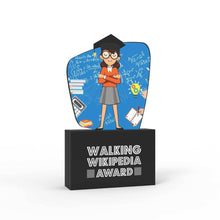 Walking Wikipedia Award – Engrave - Awards and More